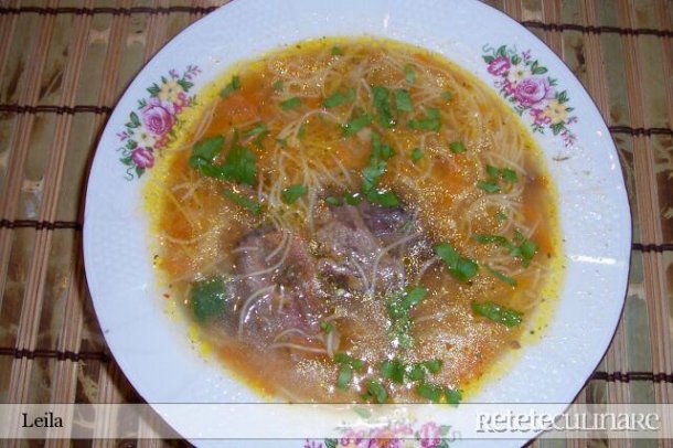 Supa de rata cu taietei | Borsuri, supe, ciorbe | Reteteculinare.RO