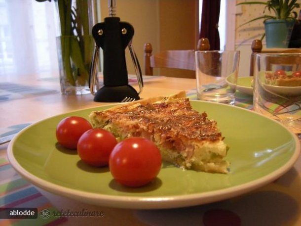 Tarta cu Praz | Aperitive | Reteteculinare.RO