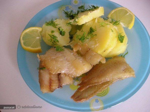 File de Cod cu Cartofi | Mancaruri cu peste | Reteteculinare.RO