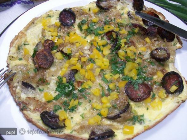 Omleta Taraneasca (Country-style Omelette) | Mancaruri cu legume si ...
