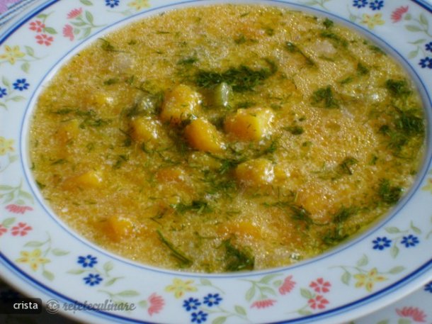 Ciorba de Dovleac cu Iaurt (Lapte Batut, Zer) | Borsuri, supe, ciorbe ...