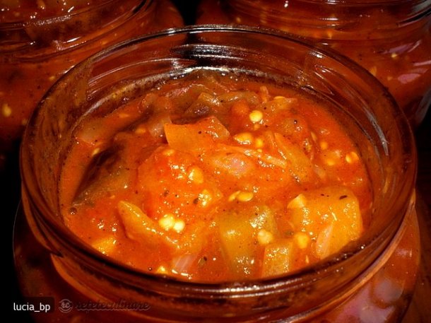 Sos de Vinete si Rosii Pentru Paste- Conserva | Conserve, muraturi ...