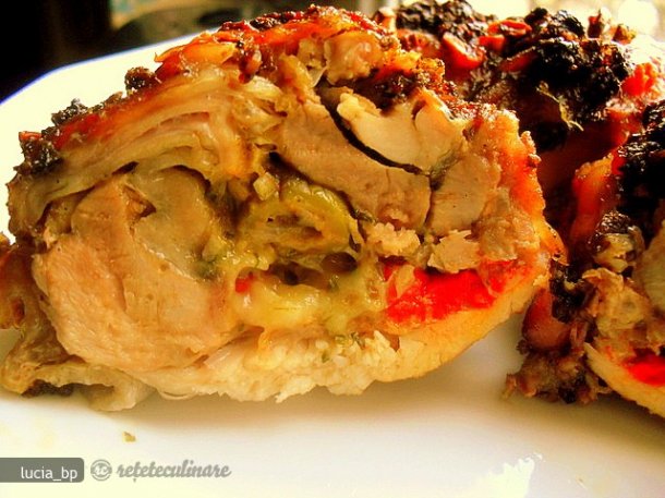 Pui in Stil Grecesc | Fripturi | Reteteculinare.RO