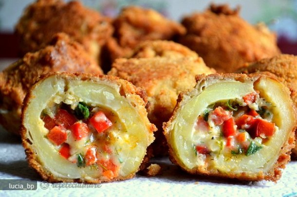 Cartofi Noi Umpluti, Pane | Aperitive | Reteteculinare.RO