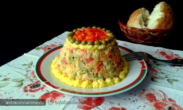 Salata a la Russe | Salate | Reteteculinare.RO