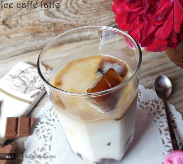 Ice caffe latte | Bauturi | Reteteculinare.RO