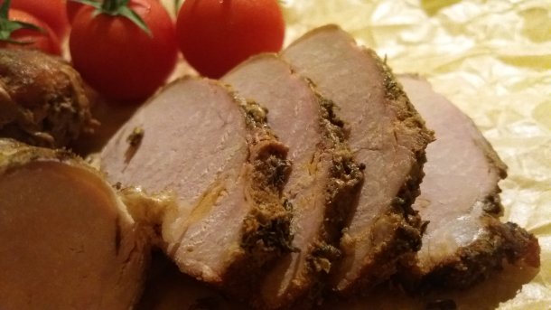 Muschiulet de porc la cuptor- mezel de casa | Aperitive | Reteteculinare.RO