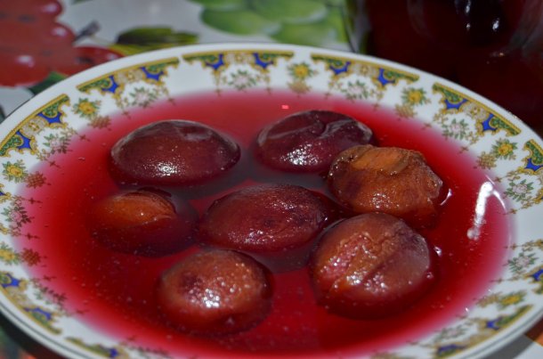 Compot de prune fara fierbere | Conserve, muraturi | Reteteculinare.RO